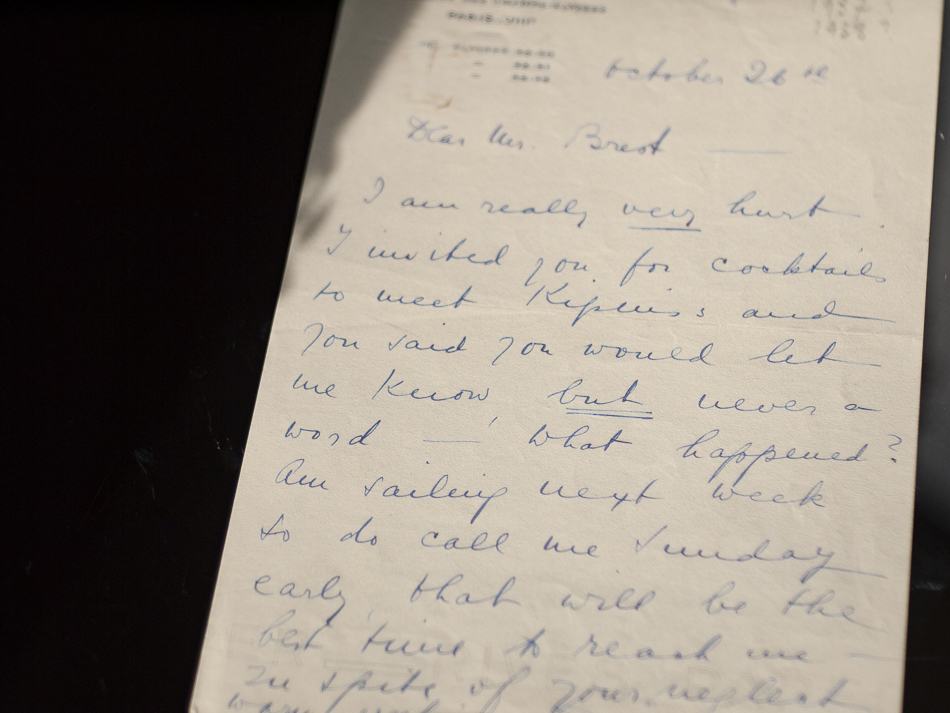 ダマール・ゴドウスキー、1930年代後半の直筆書簡 Dagmar Godowsky (1897 – 1975) 露／米 – ] 映画の郷